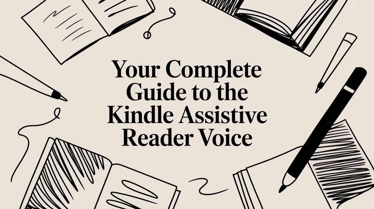 Your Complete Guide to the Kindle Assistive Reader Voice
